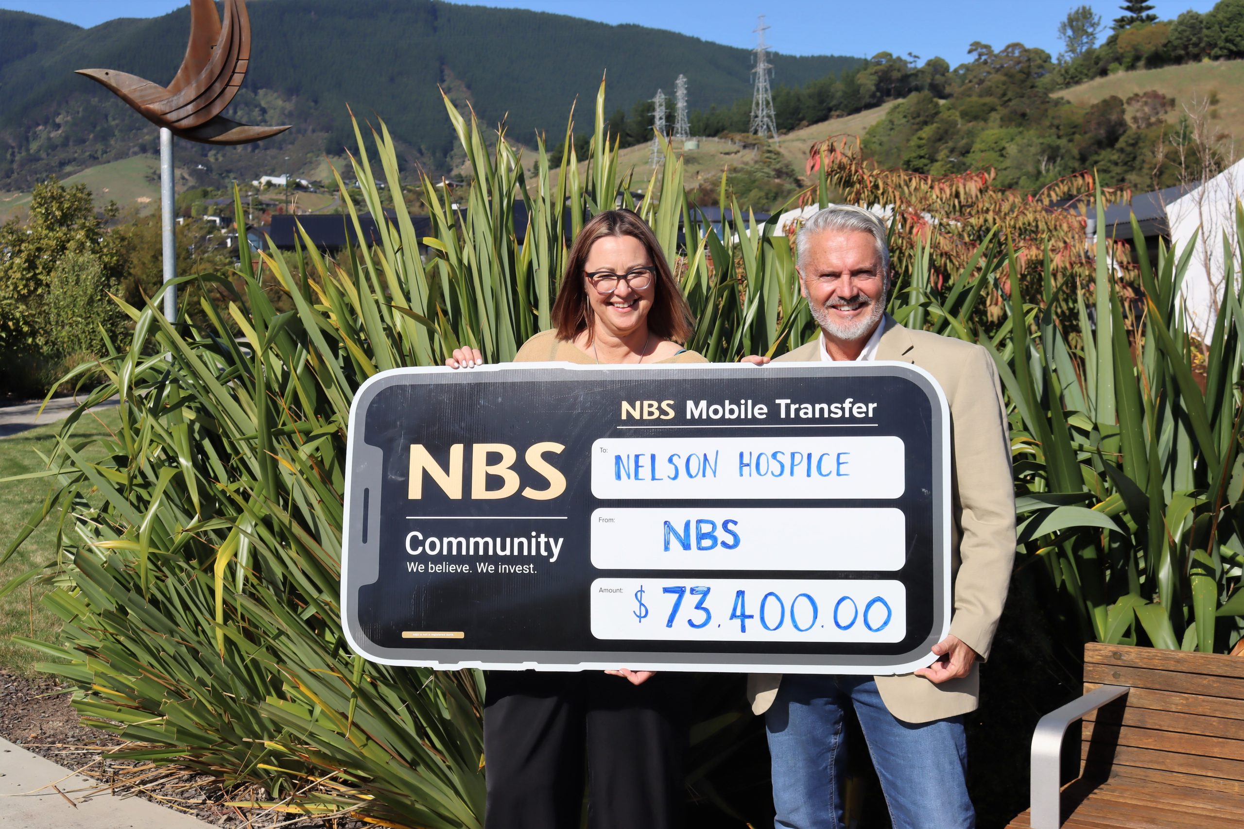 NBS Donates over $90,000 to Local Hospices - Nelson Tasman Hospice